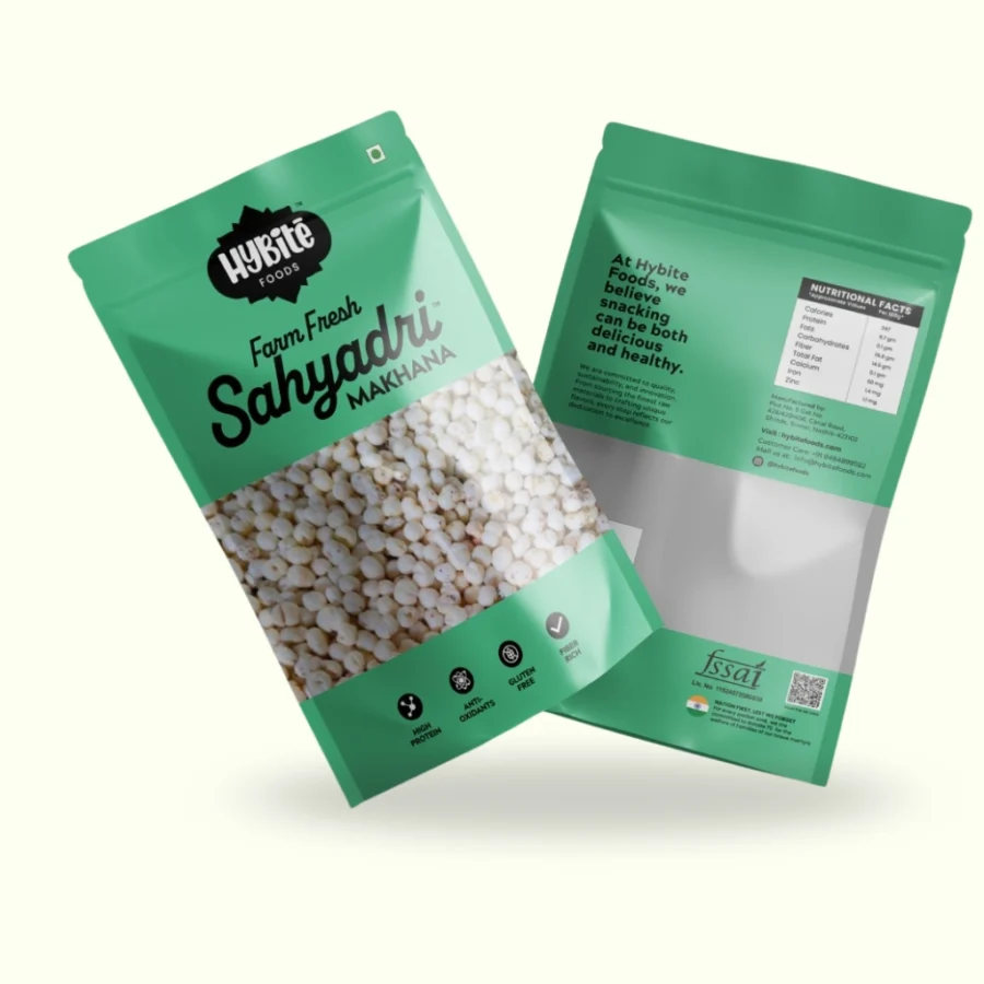 4+ Suta Phool Makhana - Hybite Foods - hybitefoods.com